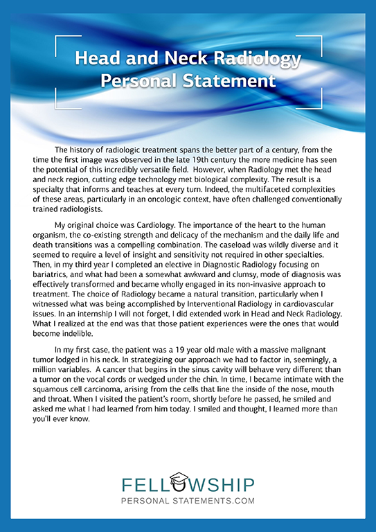 Head And Neck Radiology Personal Statement Writing Services Head And Neck Radiology Personal Statement Writing Services