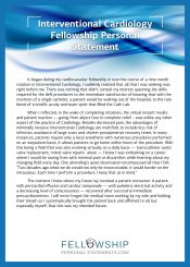 Find the Best Fellowship Personal Statement Sample Here