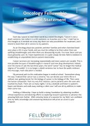Find the Best Fellowship Personal Statement Sample Here