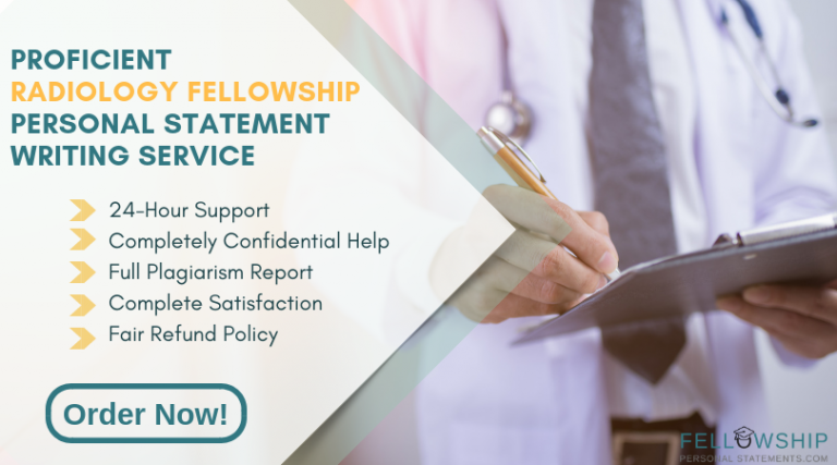 Radiology Personal Statement: Let Admission Experts Help